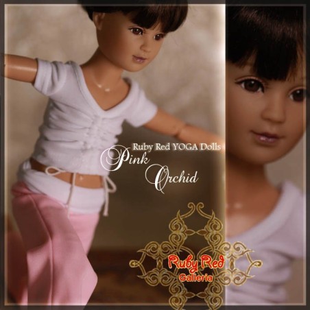 Pink Orchid 30 Cm - Senson Doll - Ruby Red