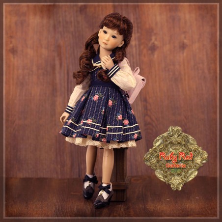 Yuri Style as a flowery schoolgirl - Senson Doll 30 cm - Ruby Red