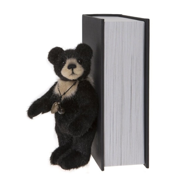 Bear Therapy Bear and Book - Charlie Bears plush