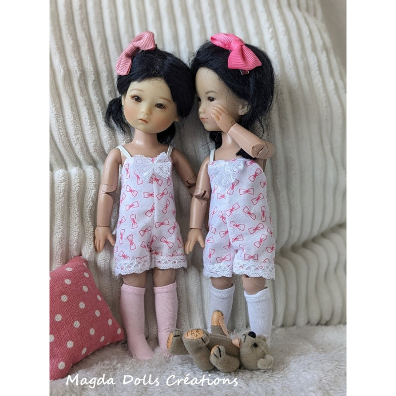 Cozy and Lovely underwear for Ten Ping doll - Magda Dolls Creations