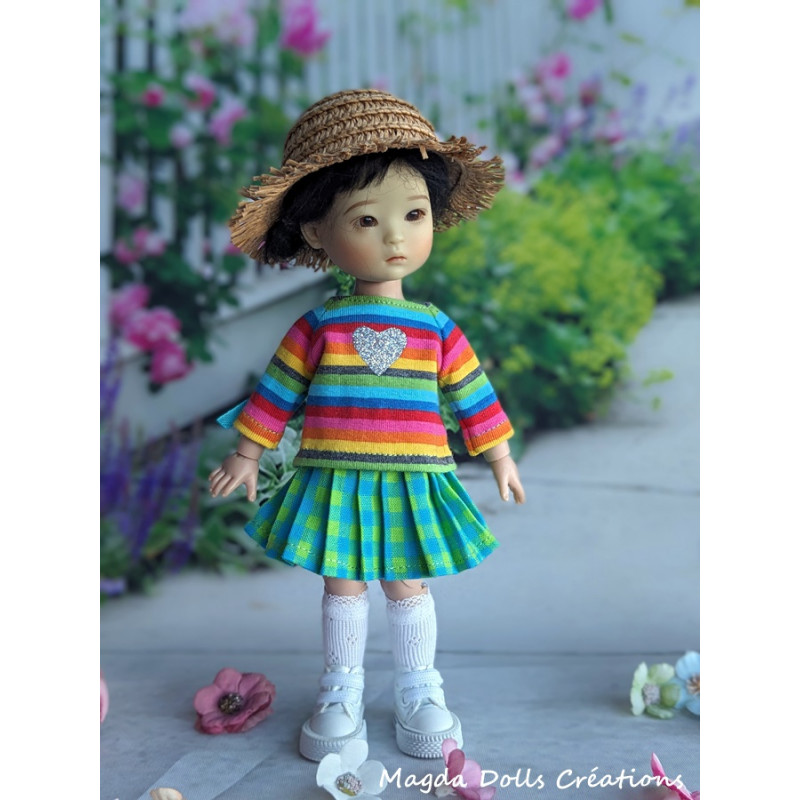 Joy outfit for Ten Ping doll - Magda Dolls Créations