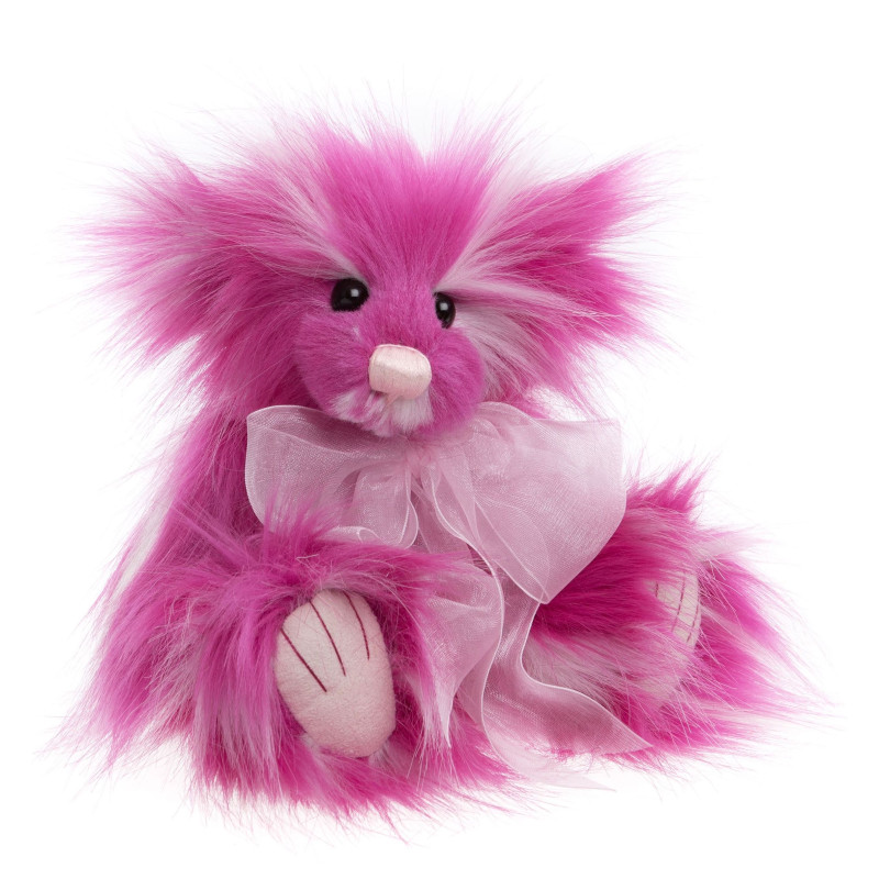 Raspberry Cupcake Bear - Charlie Bears Plush Toy 2025