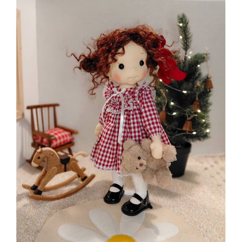 Madlene Inspired Waldorf Doll - Art and Doll